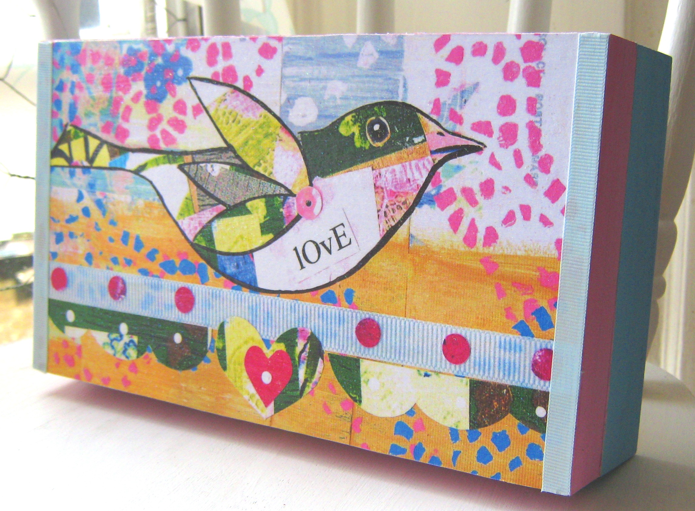 Love Bird Wooden Box on Luulla